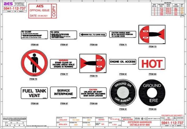 Aircraft Graphics & Signs | Aeroplane Graphic Design | Plane Sign